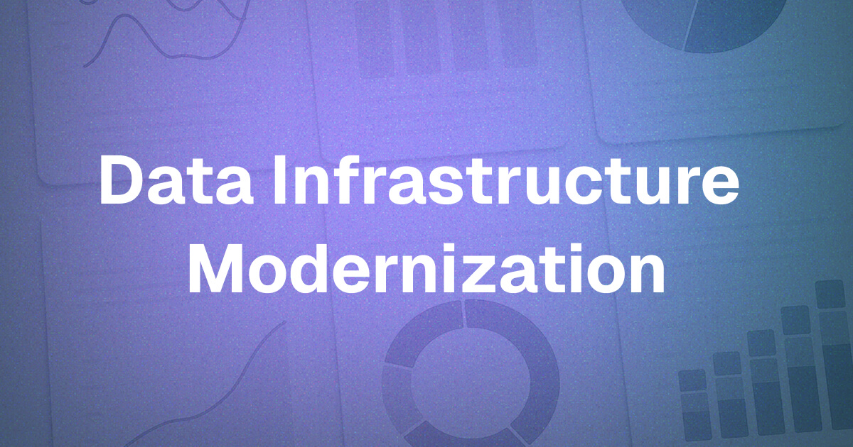 Data services - Complete data infrastructure modernization | Sumboard